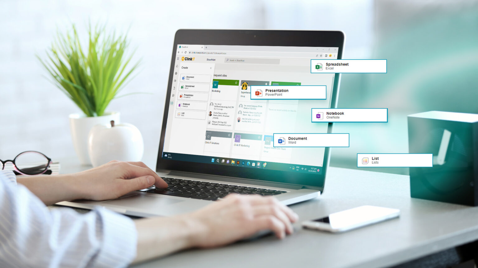 Enhancing Your Business Workflow with SharePoint • ClinkIT Solutions
